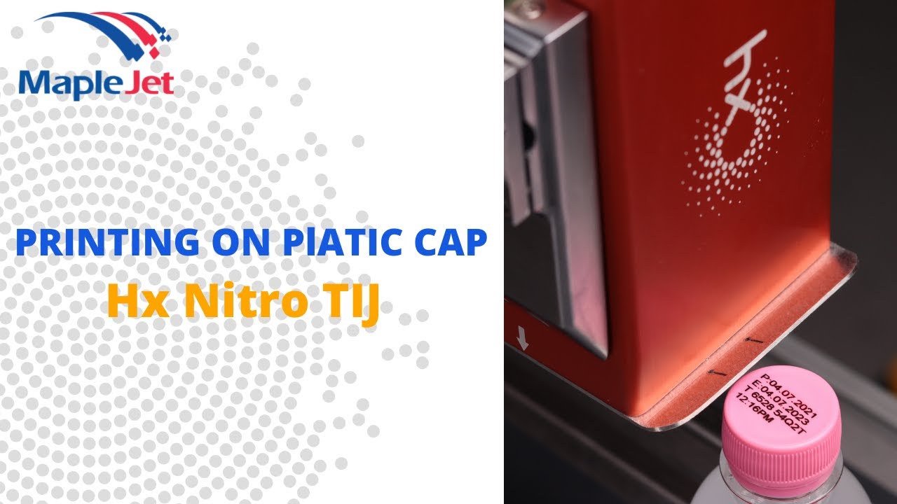 Hx Nitro printing on bottle cap - YouTube