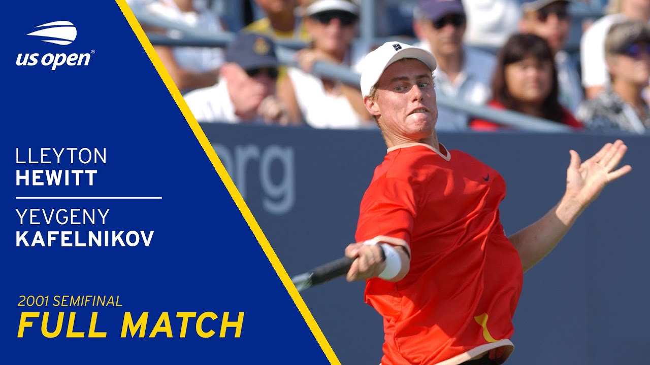 Lleyton Hewitt vs Yevgeny Kafelnikov Full Match | 2001 US Open ...