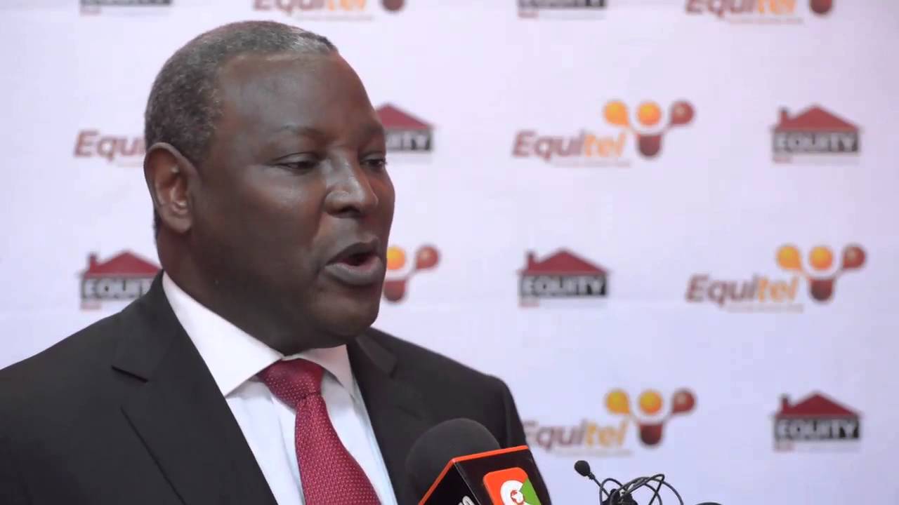 Equity Bank CEO, James Mwangi, on the Equitel mobile banking system ...