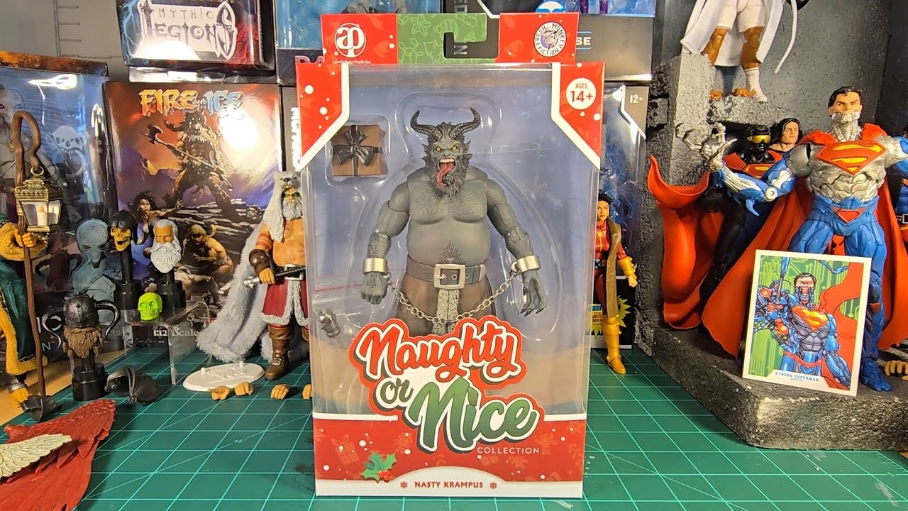 Nasty Krampus - Naughty or Nice Collection from Fresh Monkey Fiction - Unboxing and Review - YouTube