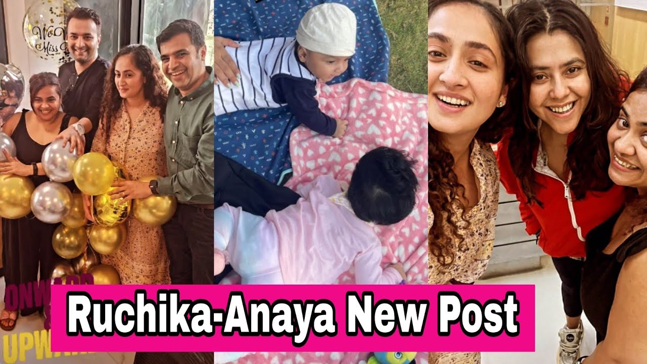 Ruchika-Anaya New Post.. Ruchika Kapoor Sheikh, Anaya Sheikh, Shaheer ...
