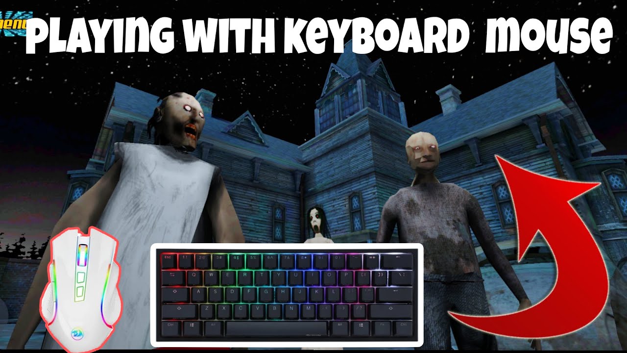 Granny Playing With Keyboard And Mouse 🤯👈 - YouTube