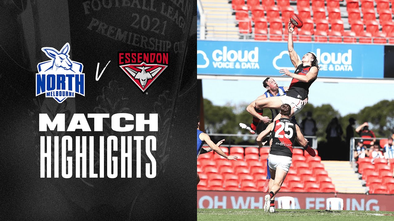 North Melbourne v Essendon Highlights | Round 18, 2021 | AFL - YouTube
