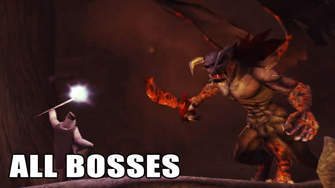 The Lord of the Rings The Fellowship of the Ring【ALL BOSSES】 - YouTube