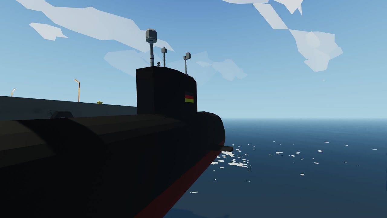 Lclass ICBM Test First Nuclear Powered Submarine i build in Stormworks ...