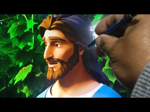 How to draw Joshua from Superbook -Joshua and Caleb Easy step by step ...