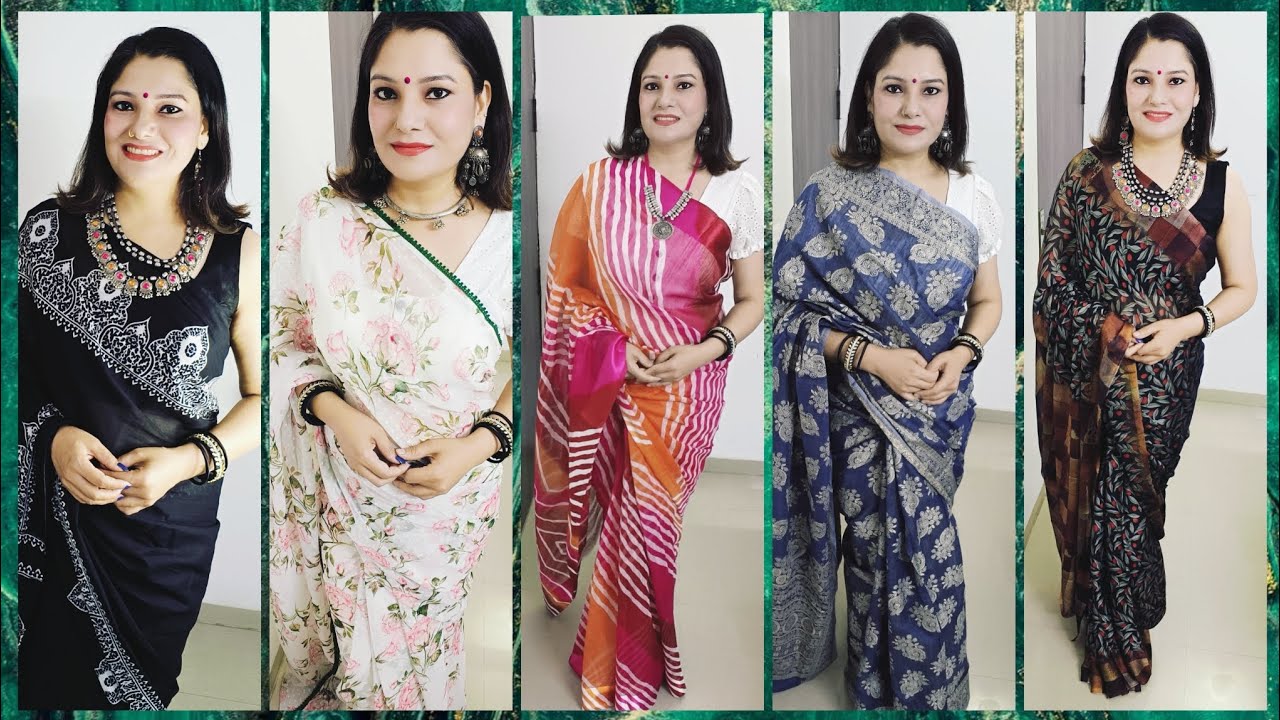 My Beautiful Saree Collection Festivals, Party and Daily wear # ...