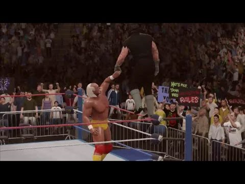Hulk Hogan vs The Undertaker World Championship Match - WWF Tuesday in ...