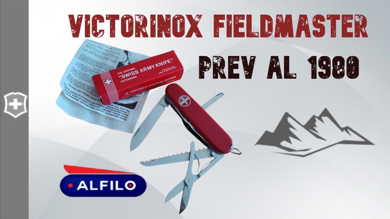 VICTORINOX FIELDMASTER 1978-80!!! RARE! - YouTube