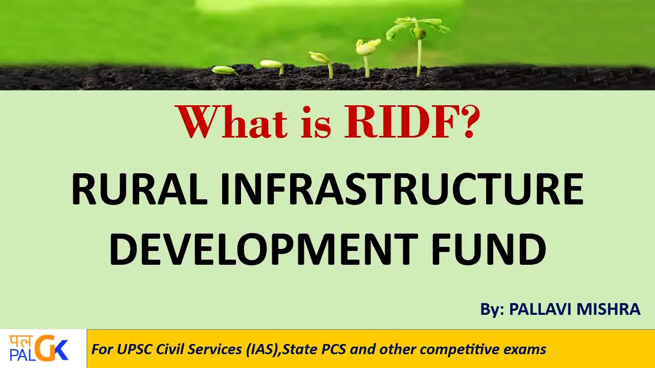 Rural infrastructure development fund (RIDF)|| Economy Bits - YouTube