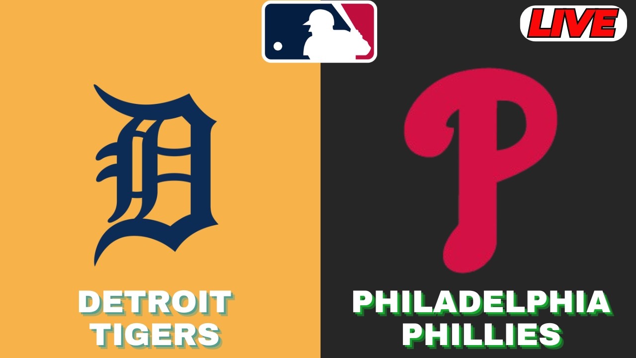 Detroit Tigers Vs Philadelphia Phillies | MLB 2026 | MLB Live Baseball ...