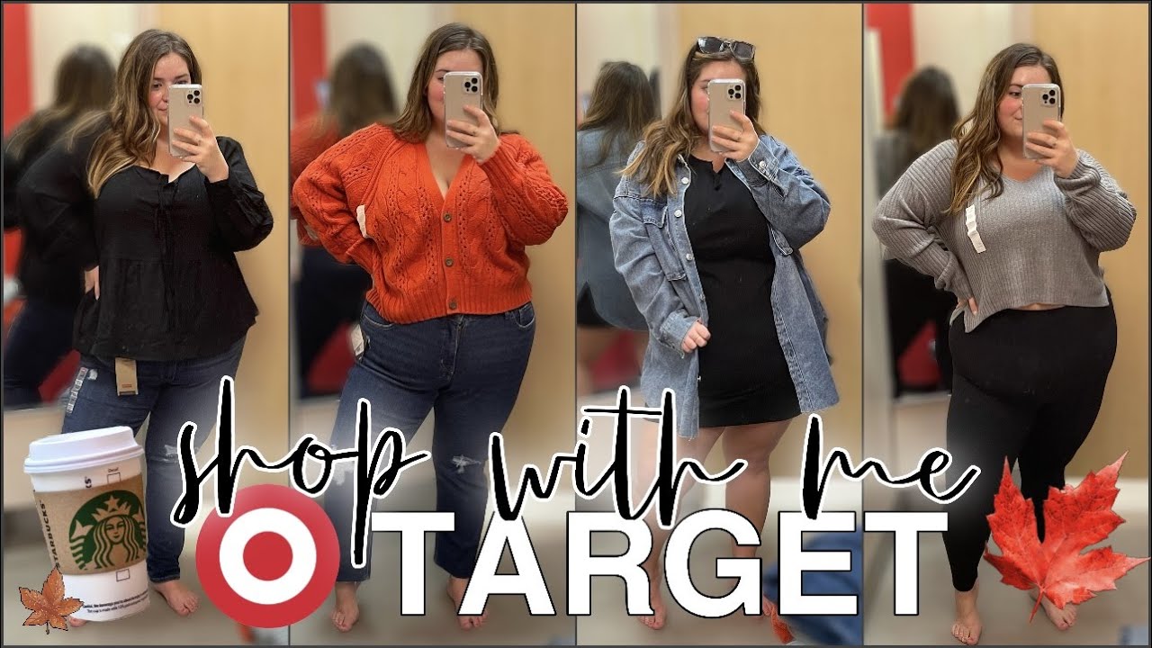 TARGET TRY-ON | PLUS SIZE | INSIDE THE DRESSING ROOM | FALL EDIT! - YouTube