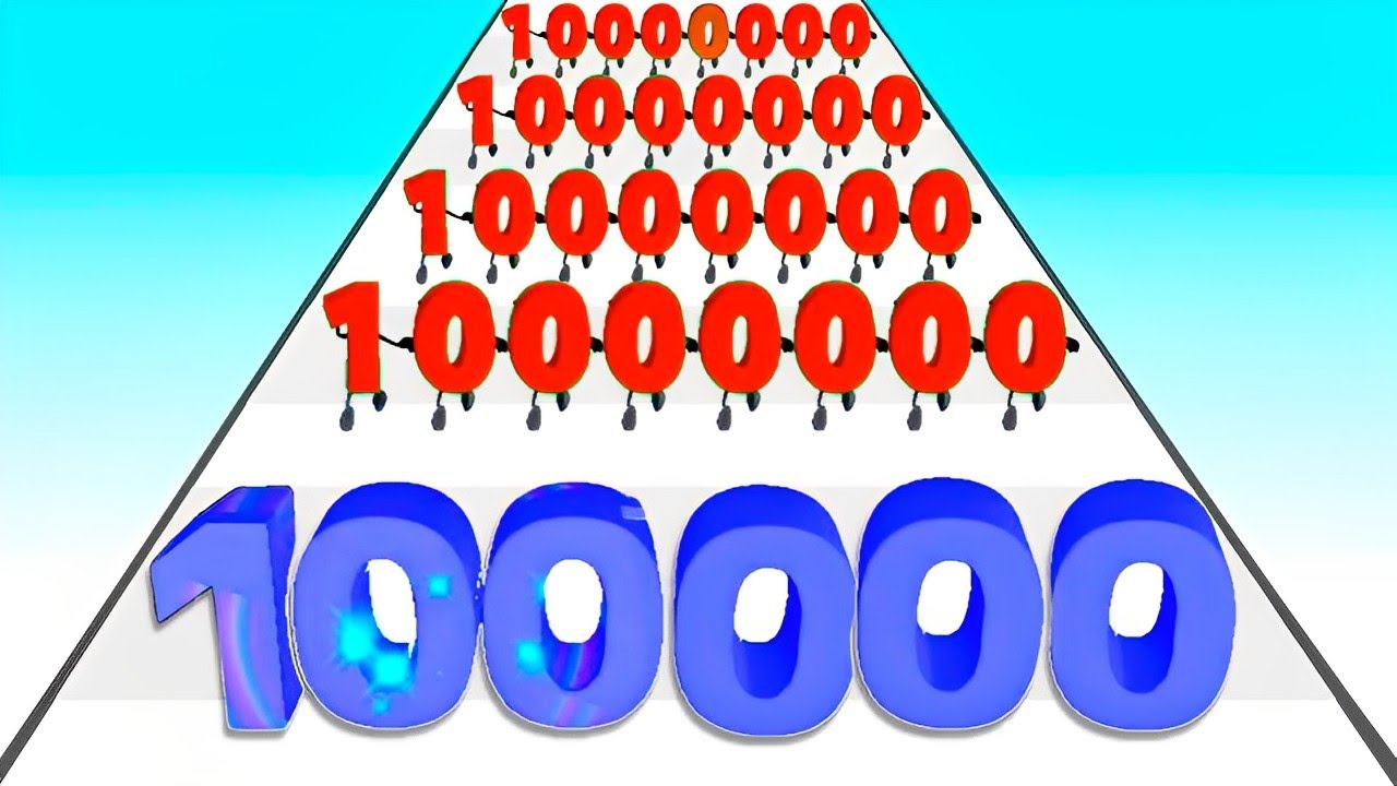 Satisfying Mobile Game: Number Masters, Twerk Race 3D, AZ Run,Juice Run ...