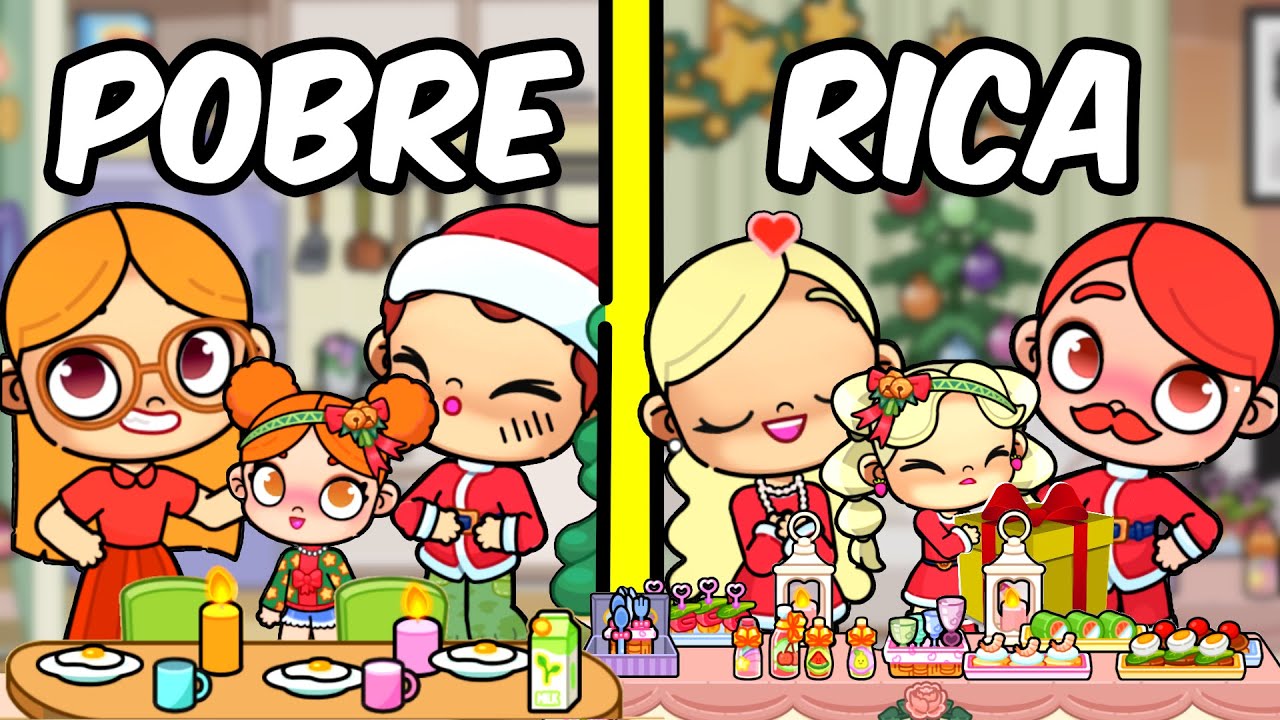 NATAL DE RICO VS NATAL DE POBRE NO AVATAR WORLD - YouTube