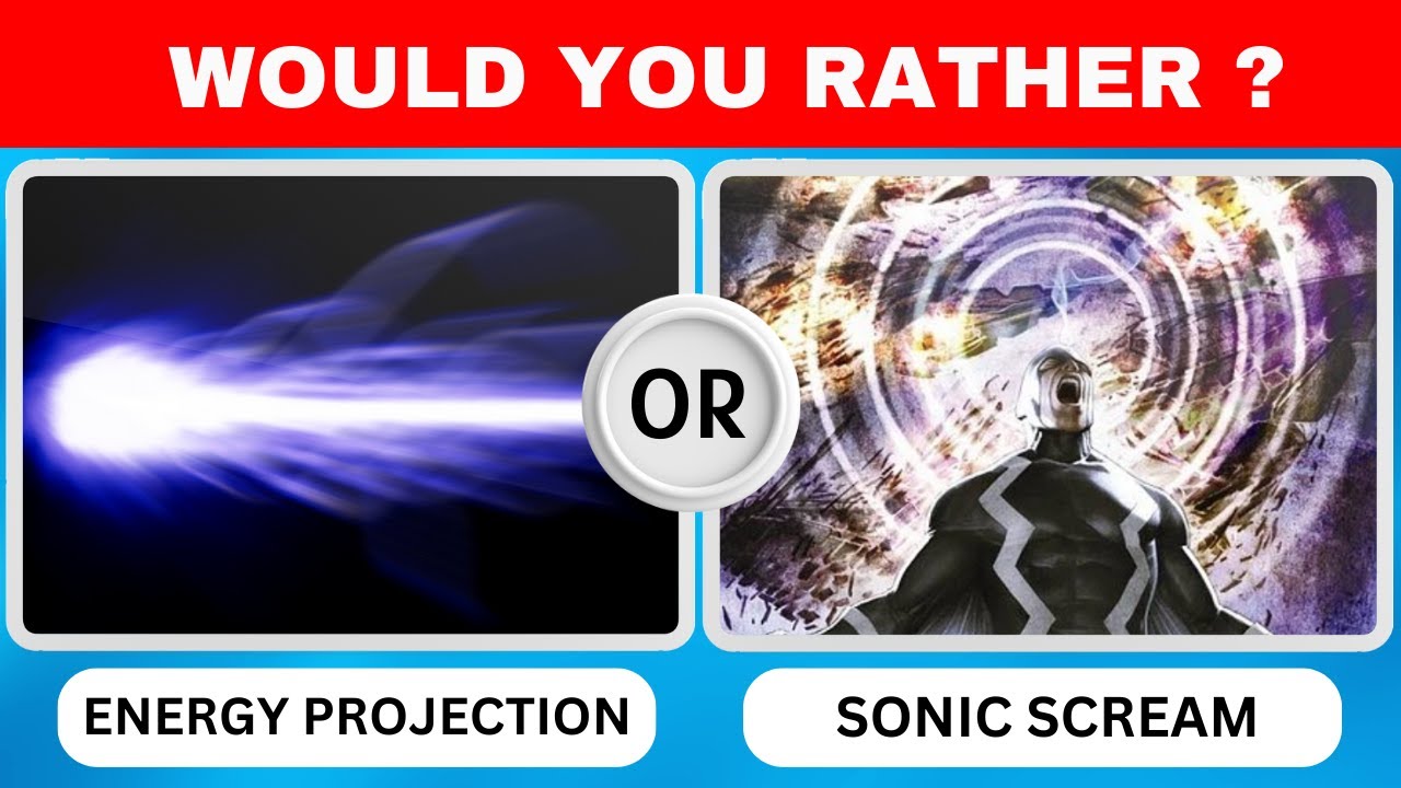 Ultimate Superpower Dilemma: Would You Rather Challenge! - YouTube