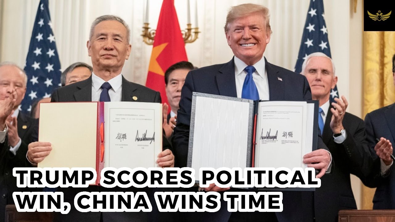 US-China phase one trade deal. Trump scores political win, China wins ...