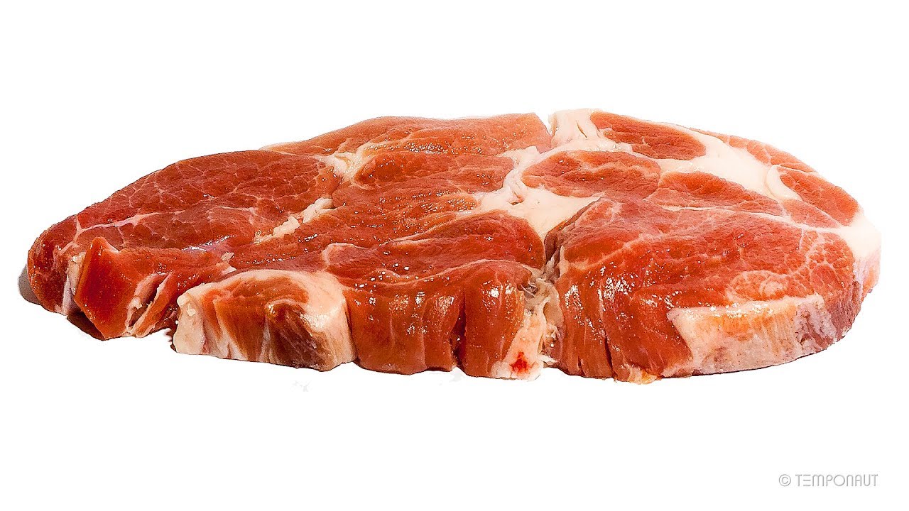 Pork Steak Time Lapse (4K) - YouTube