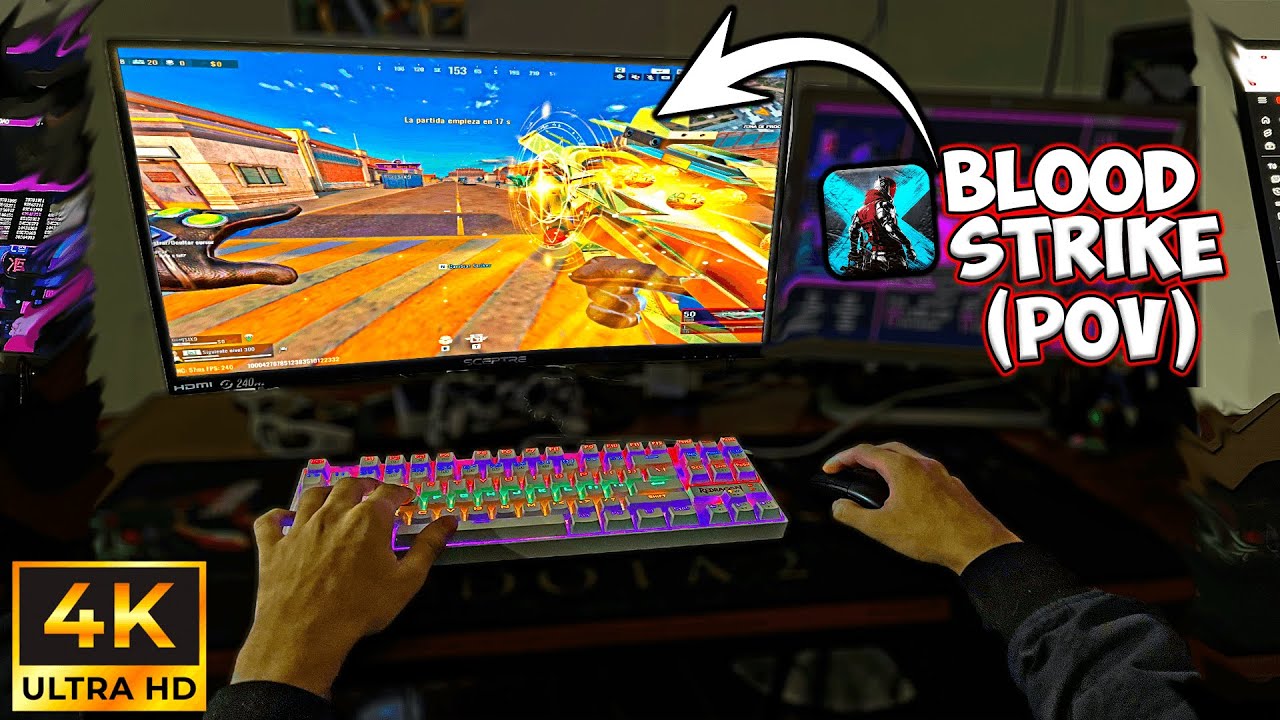 BLOODSTRIKE 240 FPS 4K MONITOR + GTX 1660 SUPER (POV) | KIDBUU 🔥 - YouTube