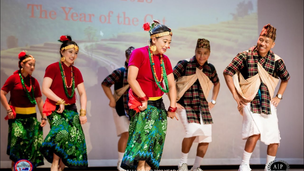 Bandipuraima & dada ghare Saili cover dance performance in gurung Losar ...