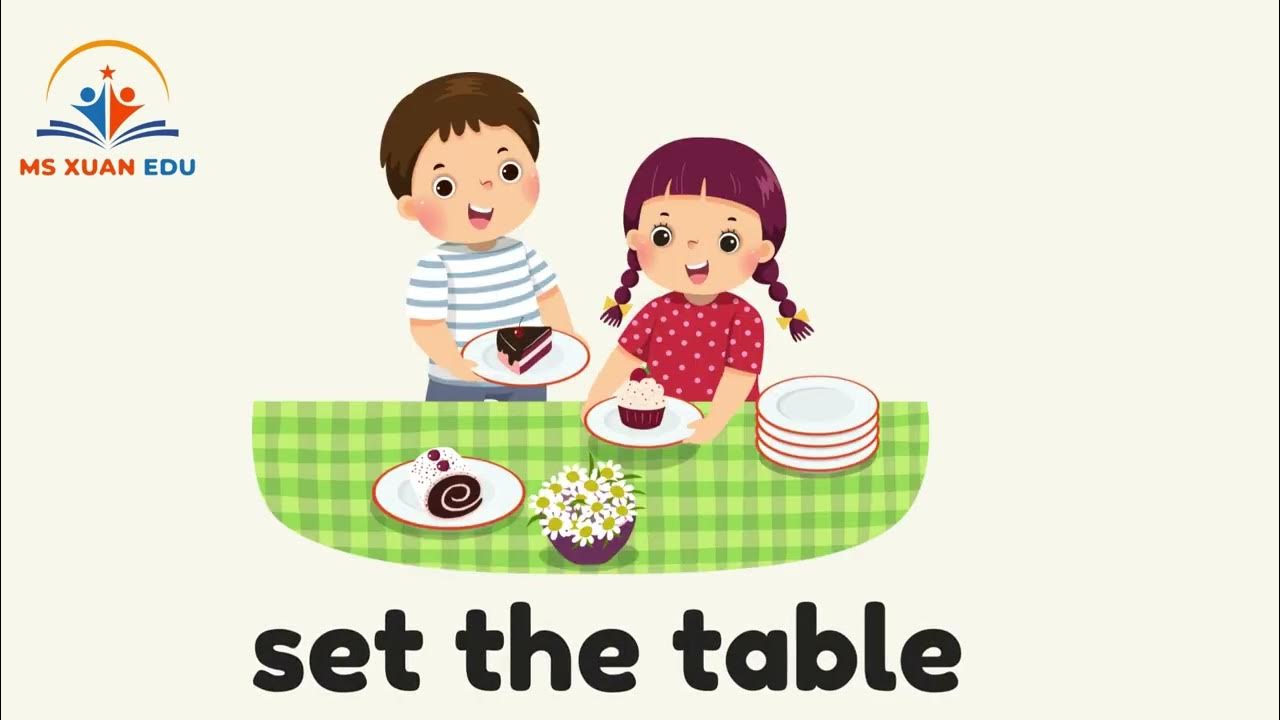 Grade 5 + Grade 6 - Daily Routine (Vocabs) - Speaking Challenge Day 02 ...