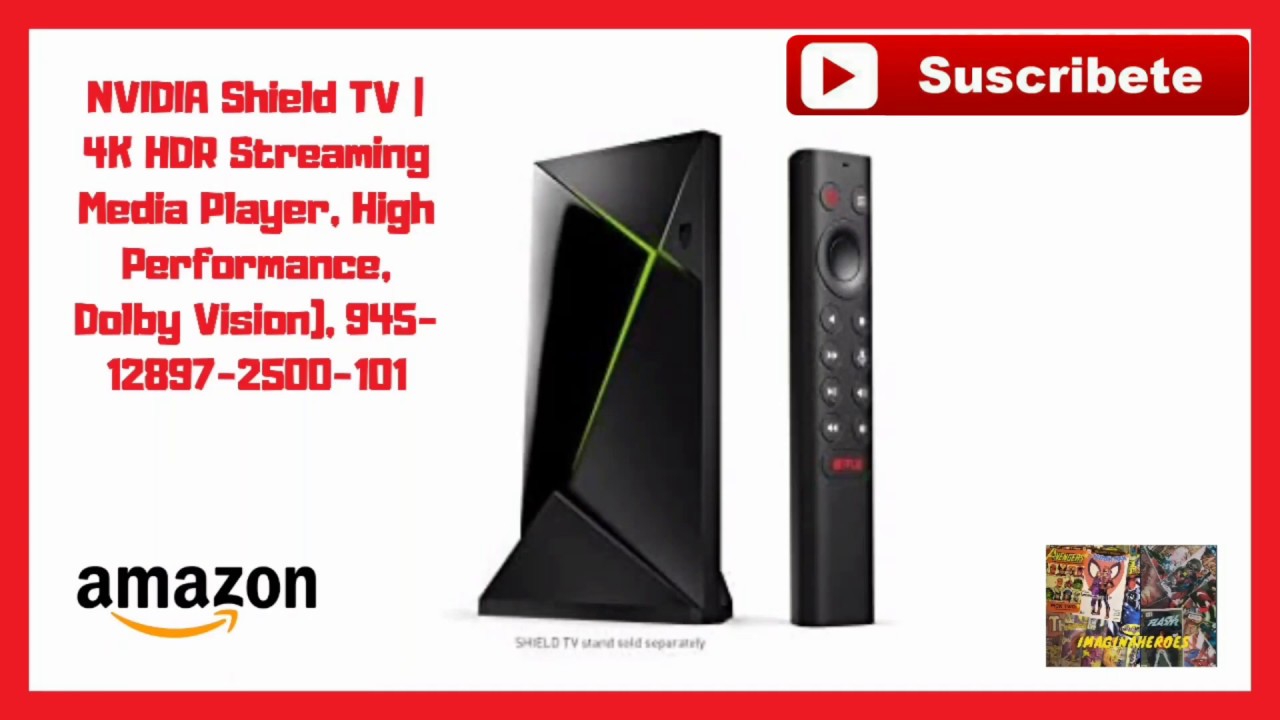 NVIDIA Shield TV | 4K HDR Streaming Media Player, High Performance ...