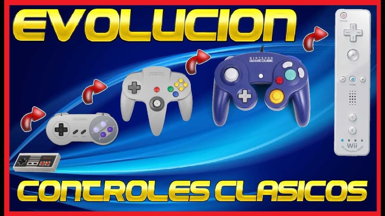 Evolución en los controles de NINTENDO - YouTube