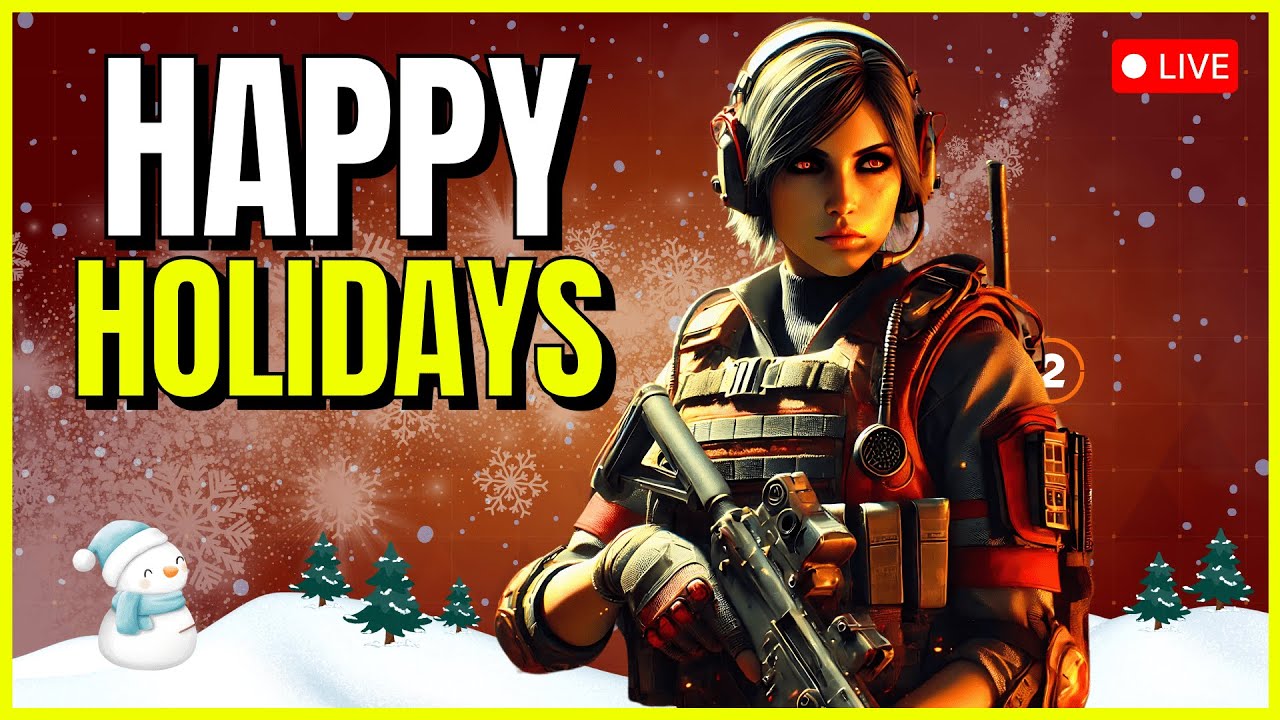 🔴LIVE - DAILY STUFF & MORE - HAPPY HOLIDAYS AGENTS (The Division 2 ...