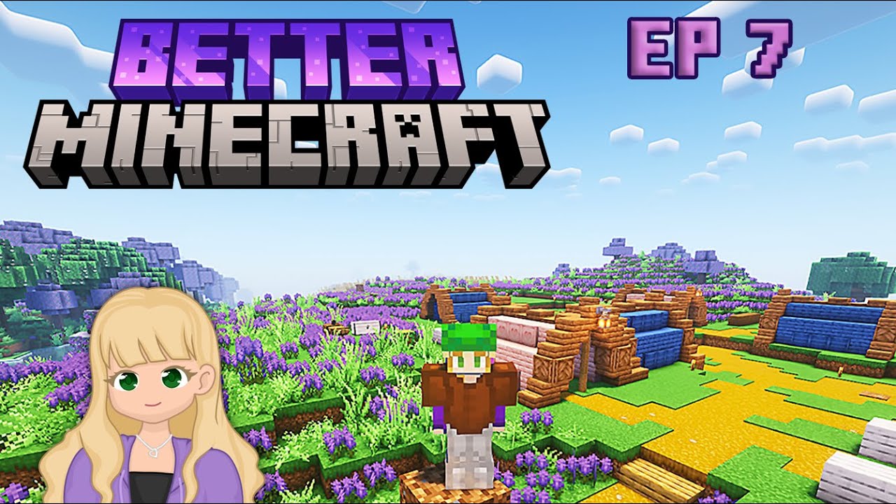 BETTER MINECRAFT - Episode 7: Terrapins & villager tents🌻 (1.20.1 ...