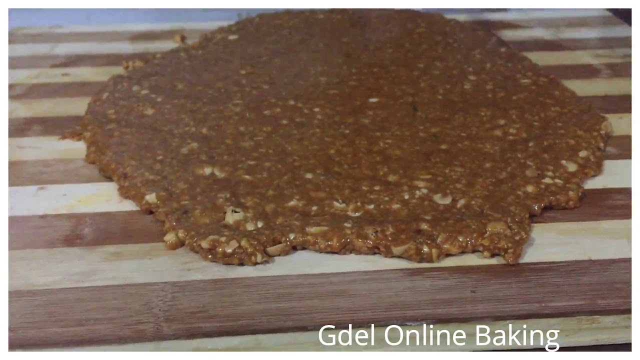 How to make ghana nkati cake - YouTube