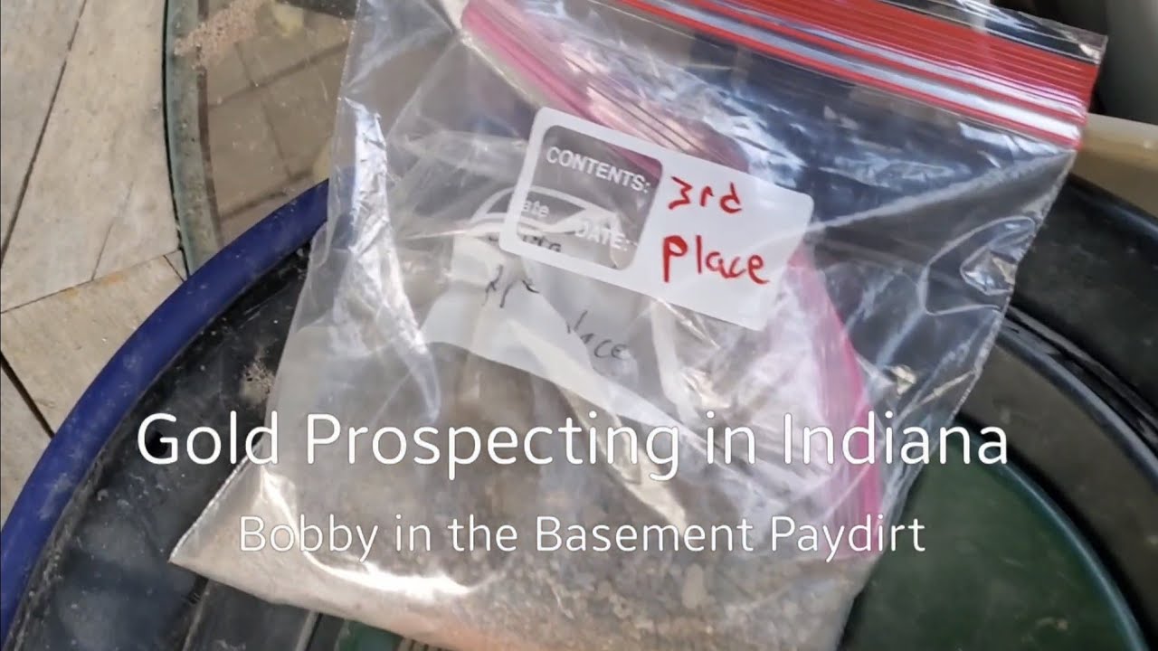 Gold Prospecting in Indiana @bobbyinthebasement2480 Paydirt /Shoutouts ...