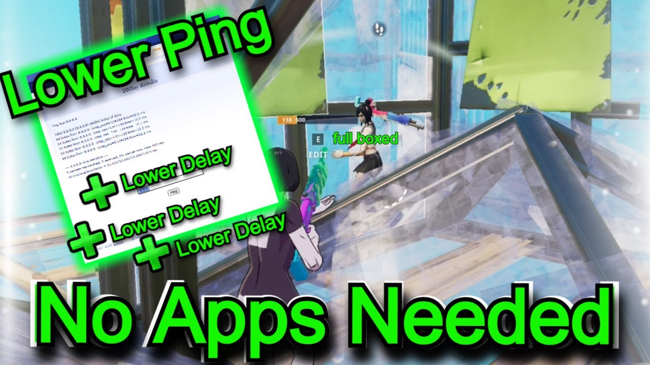 How To LOWER Your PING In FORTNITE For FREE (NO APPS NEEDED 0 PING ...