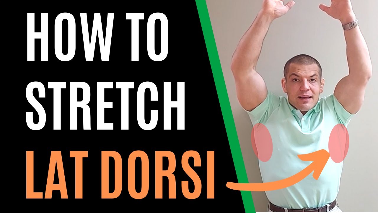How To Stretch Lat Dorsi Muscle - This Easy Lat Stretch Exercise Helps ...