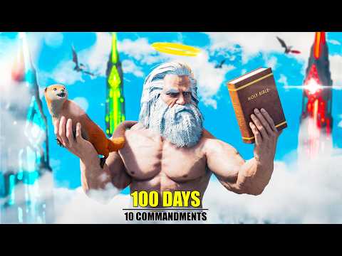 ARK 100 Days, But I Can't Break the 10 Commandments!