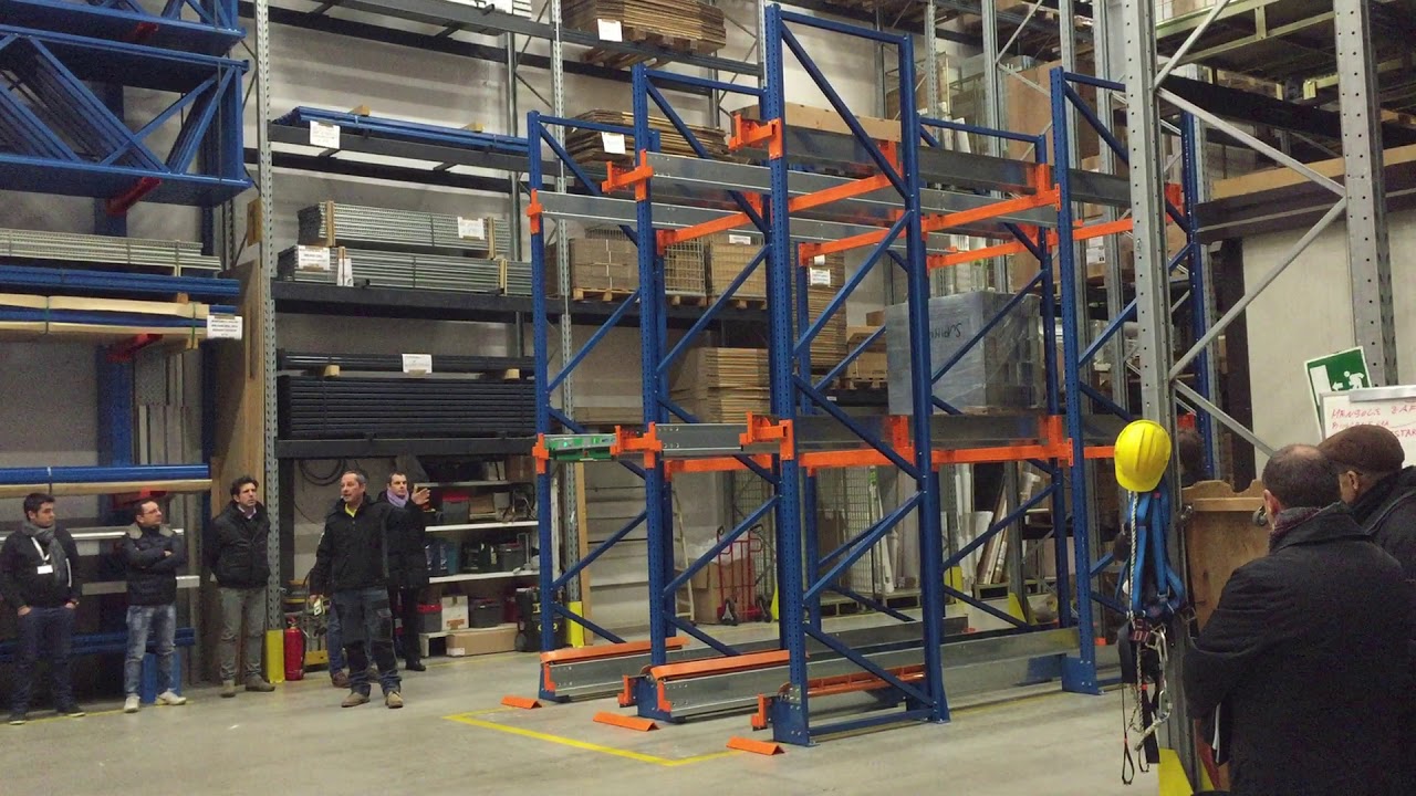 Shuttle AUTOSAT | demo su scaffalatura NEDCON - YouTube