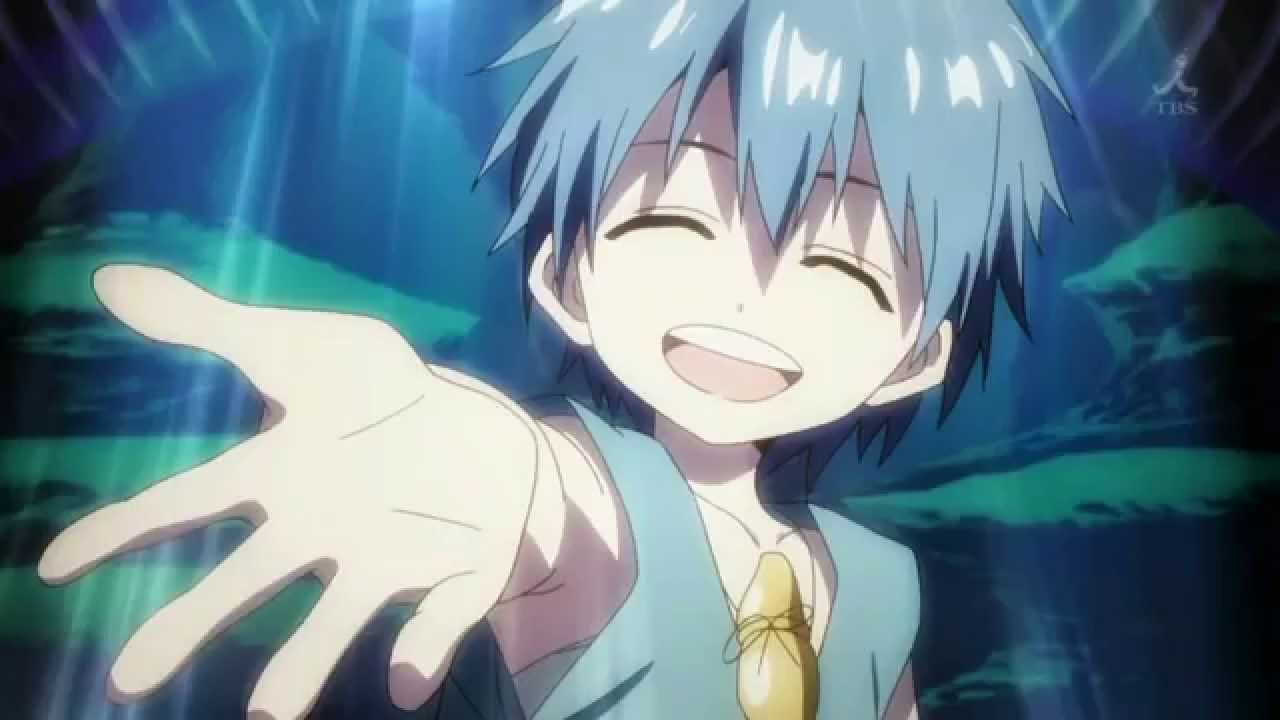 Anime Girl Falling And Reaching Out