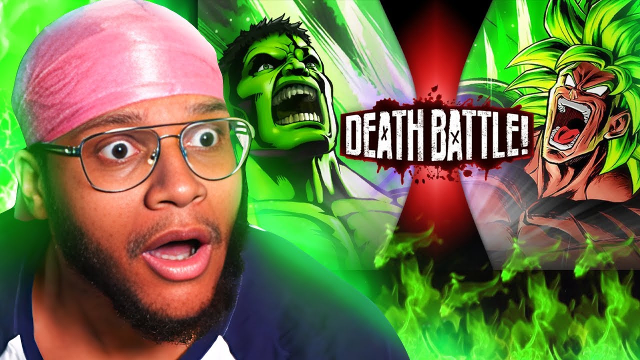 I'M SHOCKED!! FIRST TIME WATCHING **Hulk VS Broly DEATH BATTLE** - YouTube