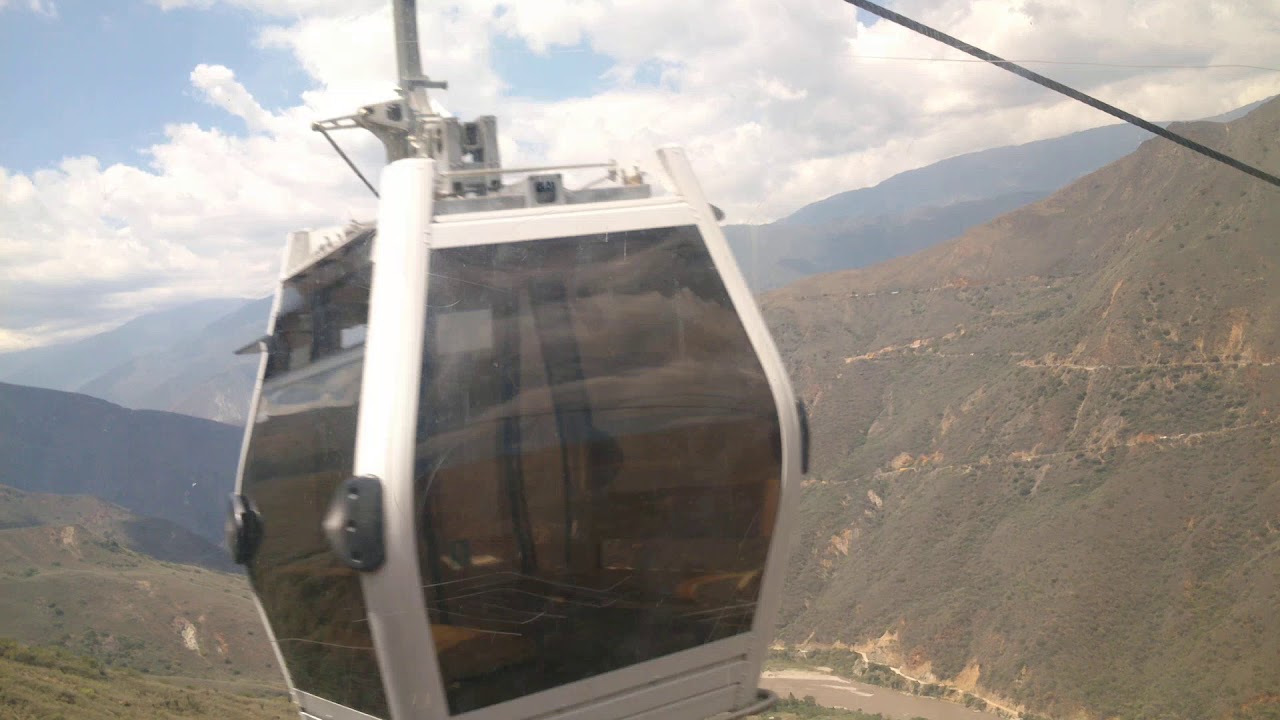 Recorrido del Teleférico de Mesa de los Santos a Panachi (Santander ...