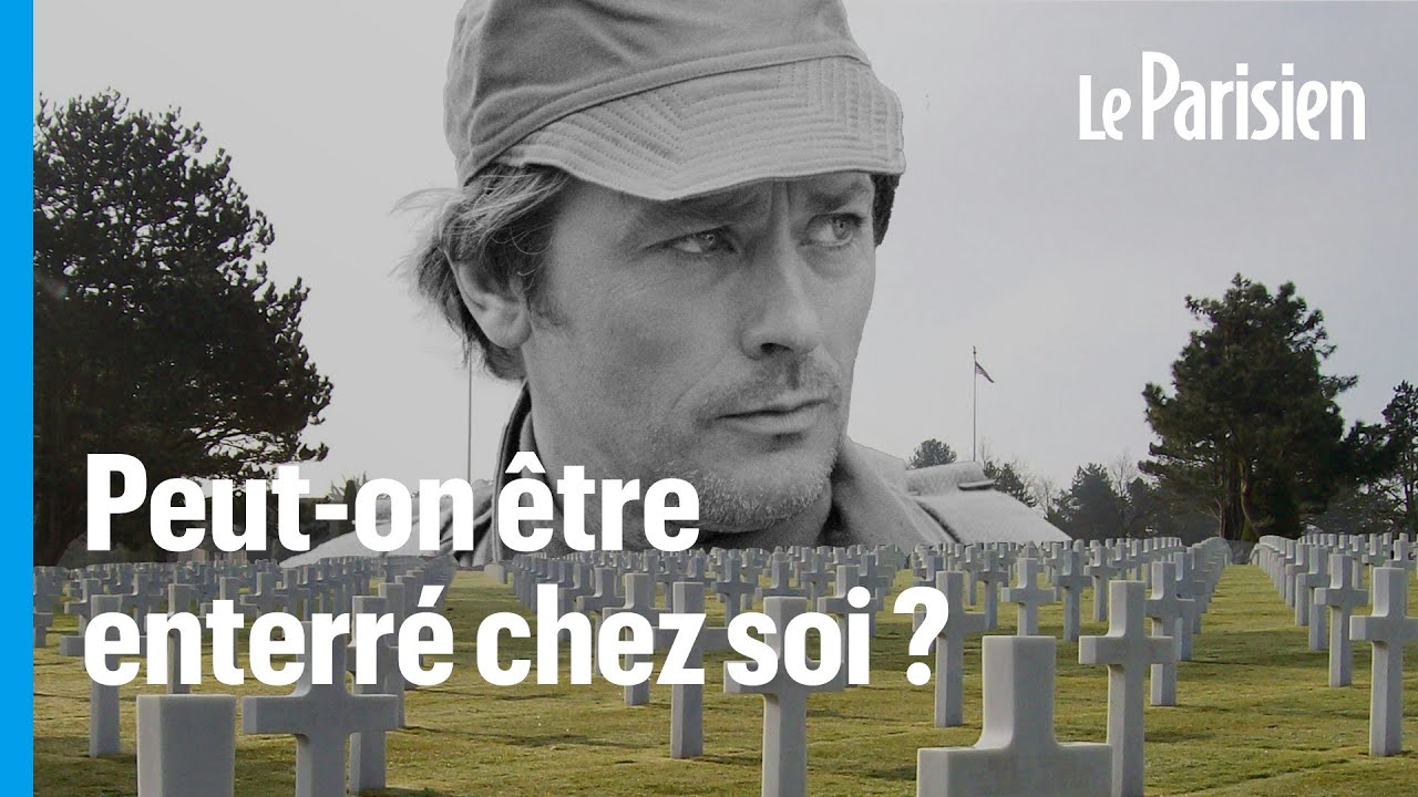 Pourquoi Alain Delon a obtenu l’autorisation d’être enterré chez lui ...