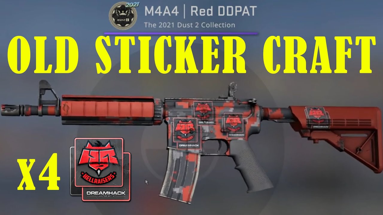 he CRAFTED the 1st NEW m4a4 Red ddpat - YouTube