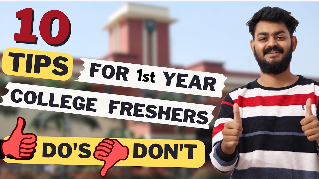 10 most useful TIPS for 1st year college students ( FRESHERS ) - Thank ...