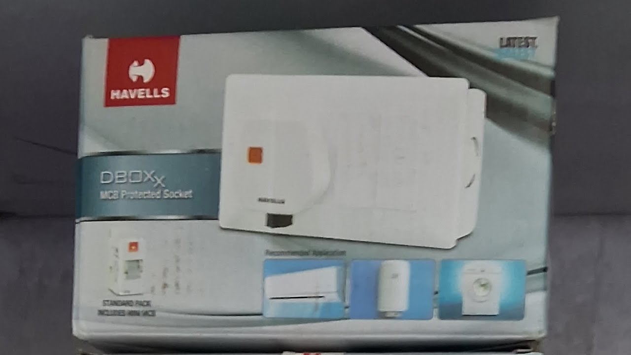 AC BOX l Havells AC BOX Unboxing and Review ll Havells AC Board ll MCB ...