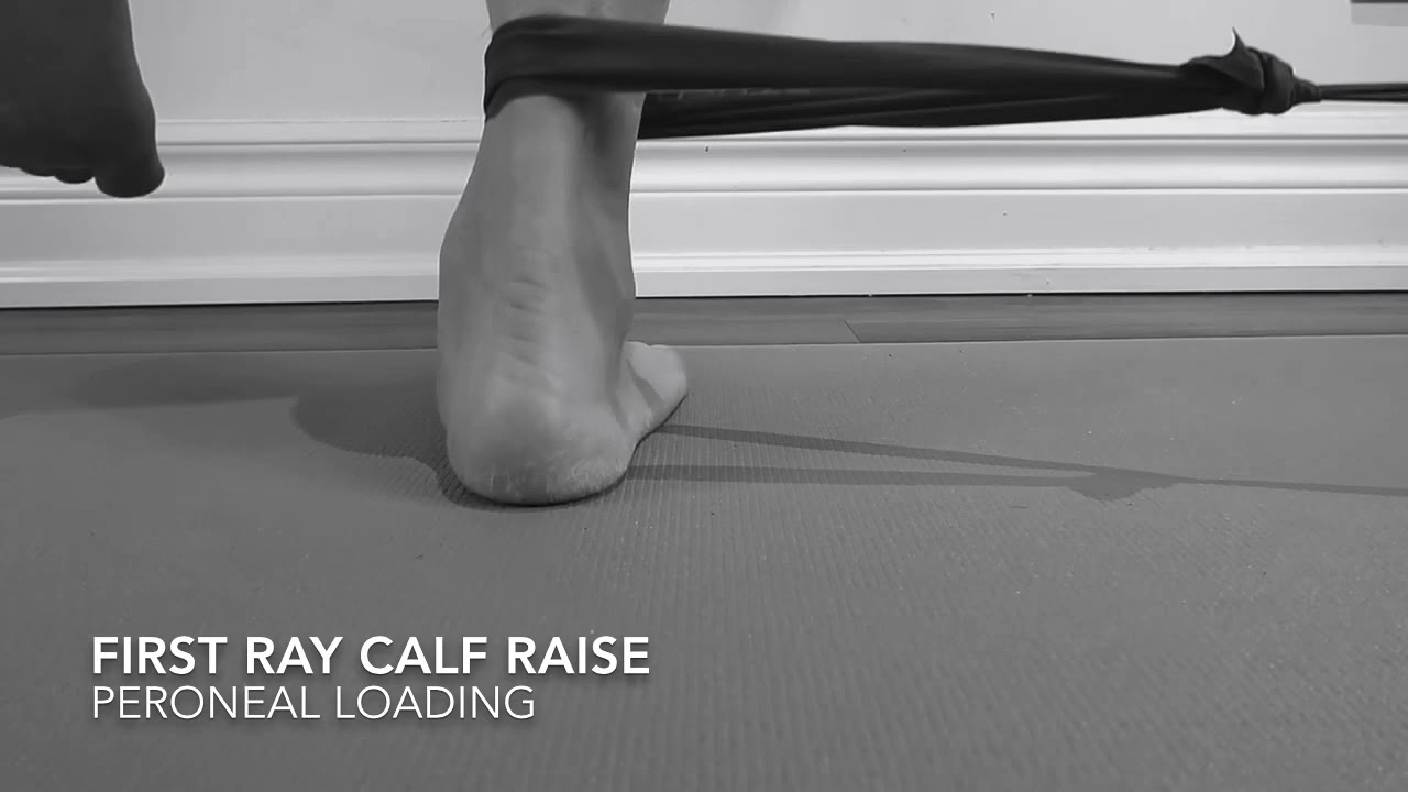 First Ray Calf Raise - Peroneals - YouTube