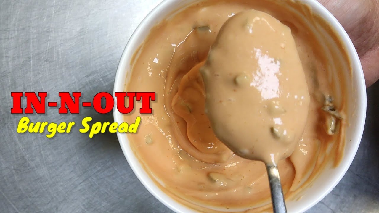 MAKING IN-N-OUT BURGER SPREAD/(copycat)/ - YouTube