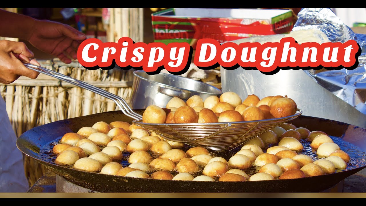 No Knead Doughnut Recipe / How to make Crispy Doughnuts / Crispy ...