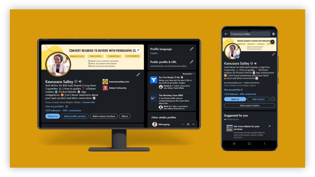 How to Enable Dark Mode on LinkedIn (2025) | Quick Desktop & Mobile ...