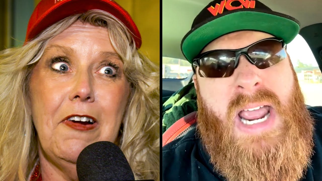 Comedian Makes a Mockery Out of MAGA Idiots' Deranged Beliefs - YouTube