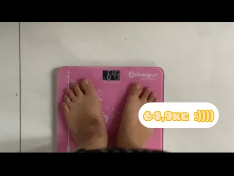 60DAYS GIẢM CÂN : DAY 1 - 64,9KG 🥵 - YouTube