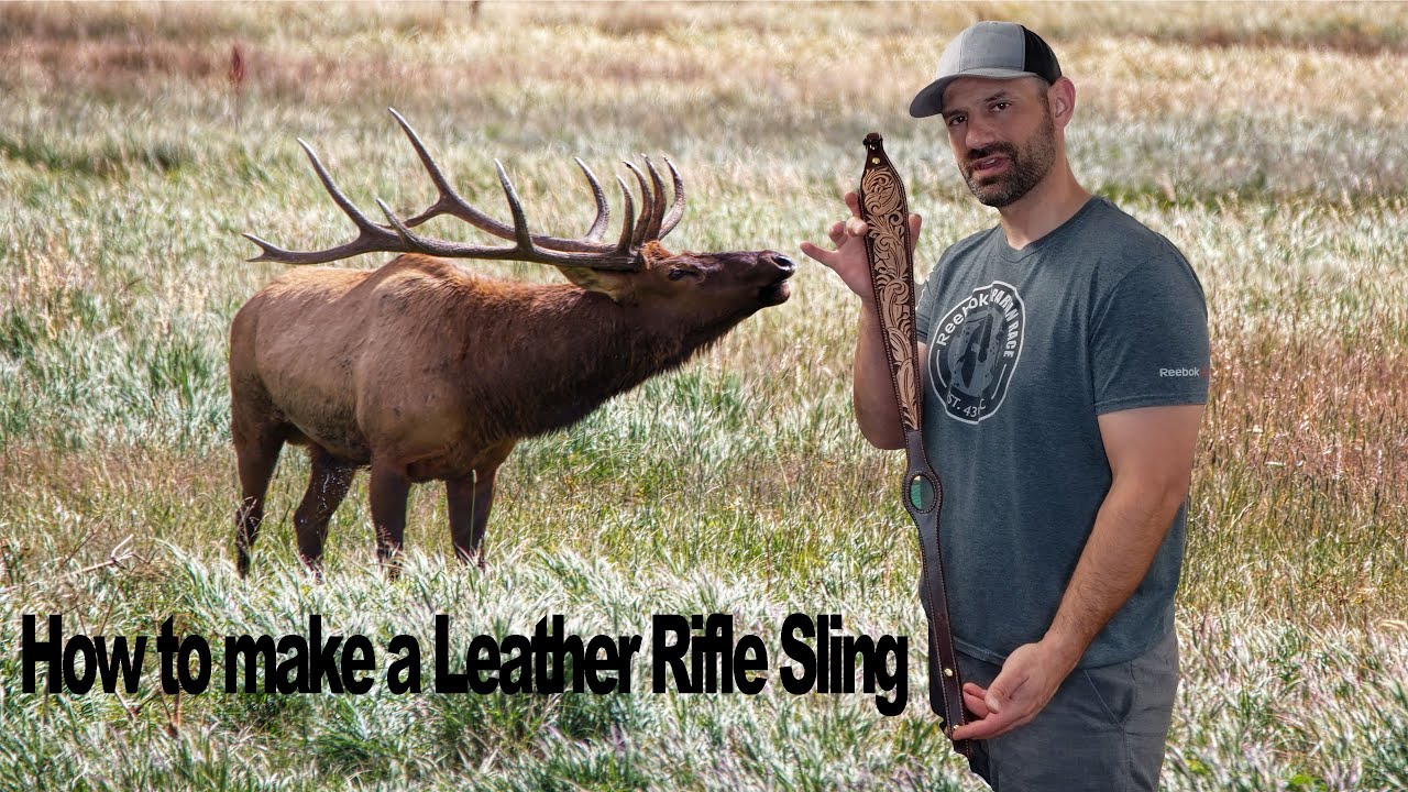 How to make a Rifle Sling #ReapandSewLeatherCo - YouTube