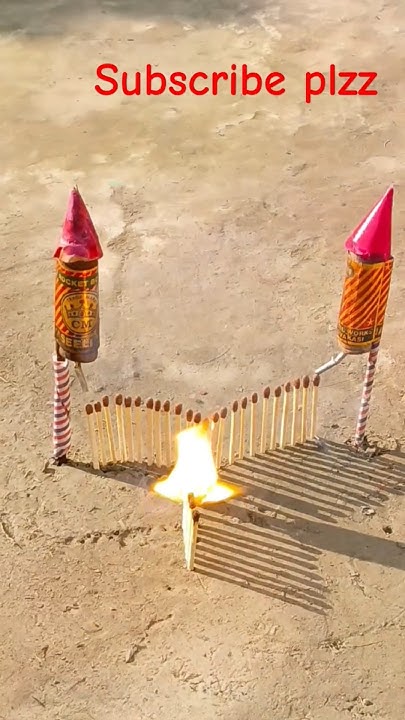 Matchstick Amazing Experiment #experiment #entertainment #fireworks #crackers #patakhe - YouTube
