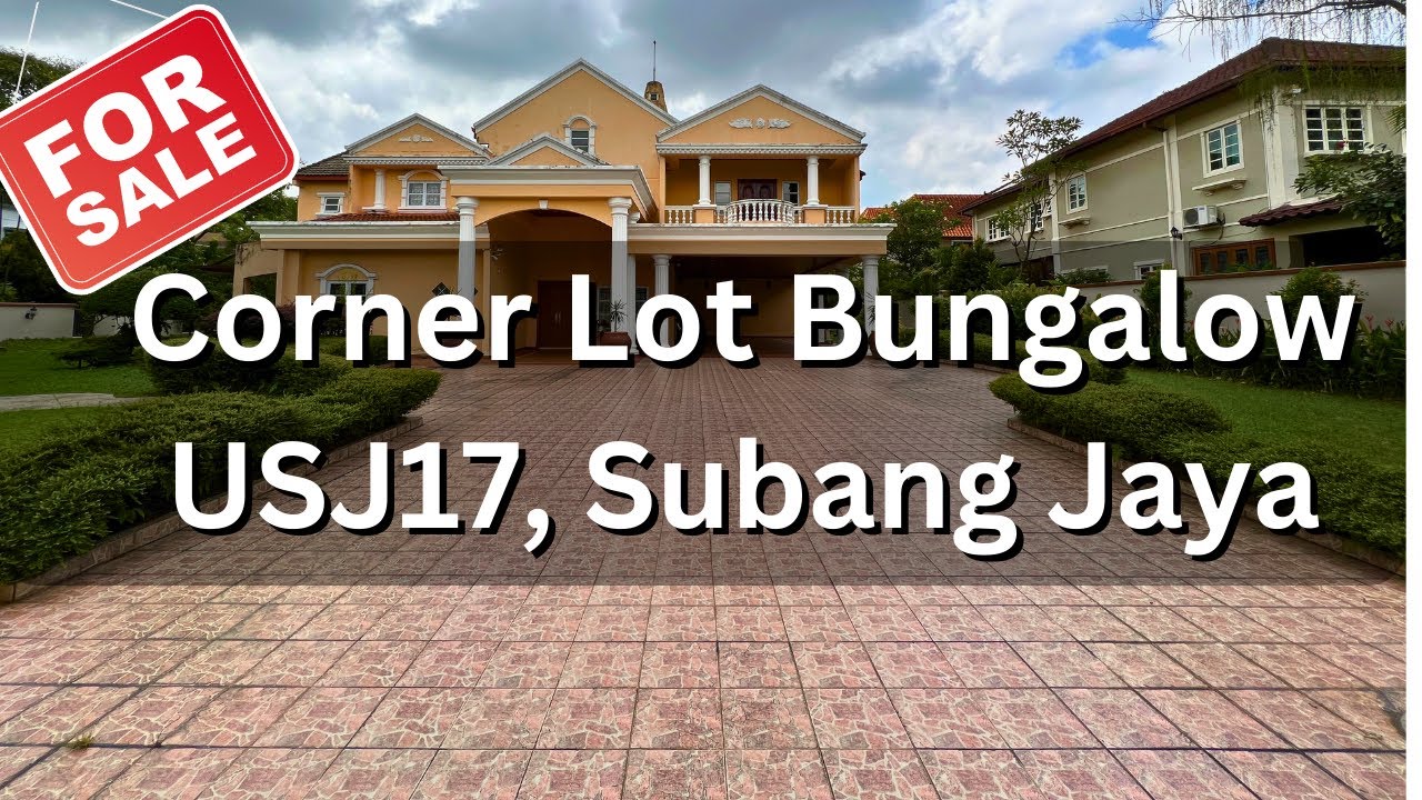 2 Storey Freehold USJ 17 Subang Jaya Bungalow for Sale - YouTube